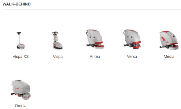 SCRUBBING MACHINES – Hygiene and Cleaning Equipment